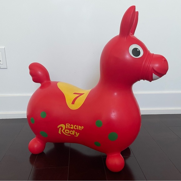 Gymnic | Toys | Gymnic Roxy Bounce Pony In Red Made In Italy | Poshmark